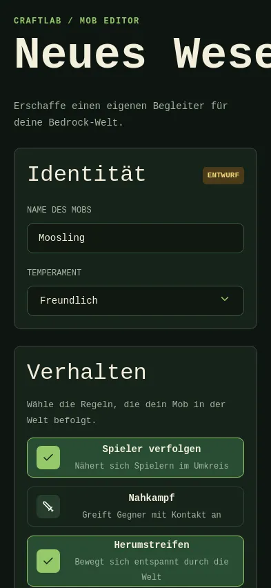 Minecraft Addon Maker