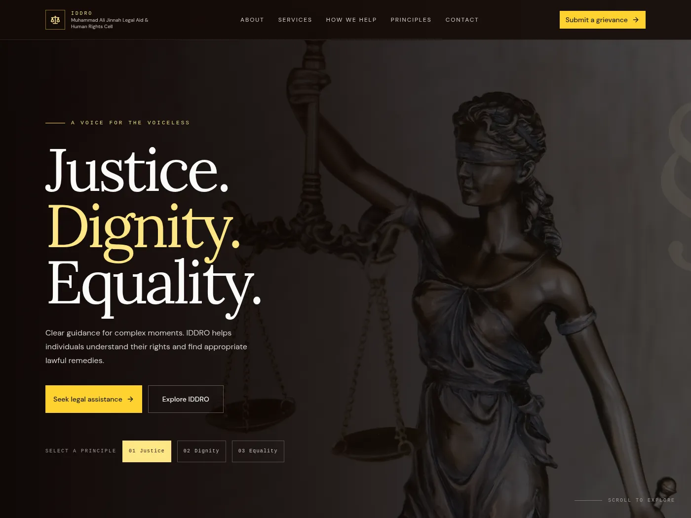 IDDRO Legal Aid Hub