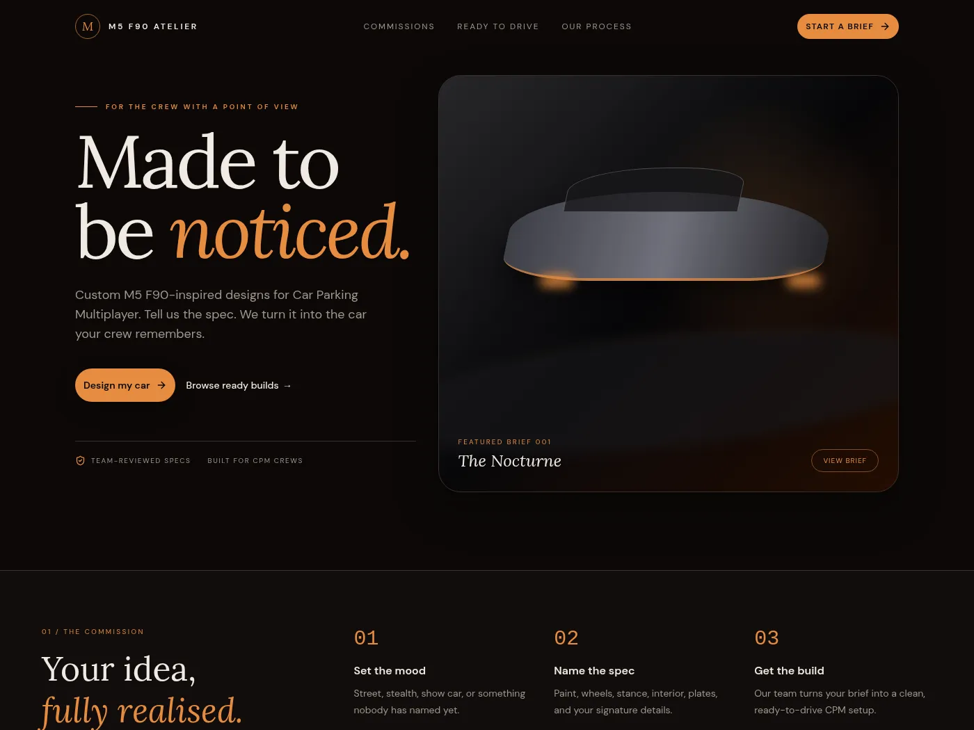 Custom Car Designer Hub