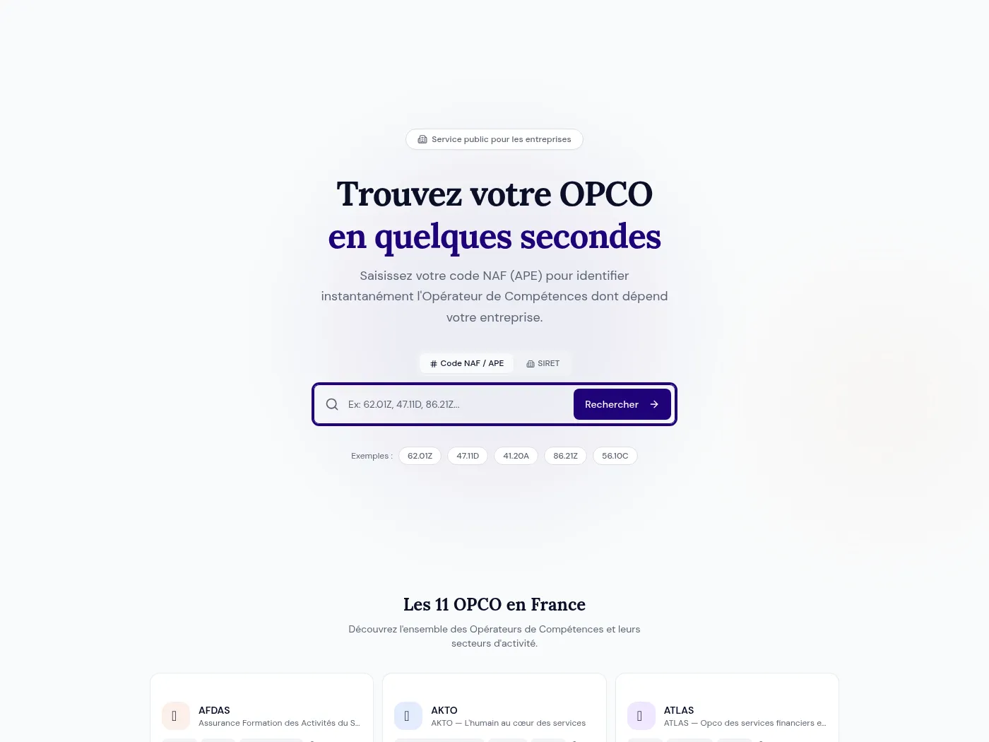 OPCO Finder App
