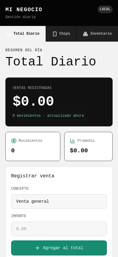 HTML App Mobile Port