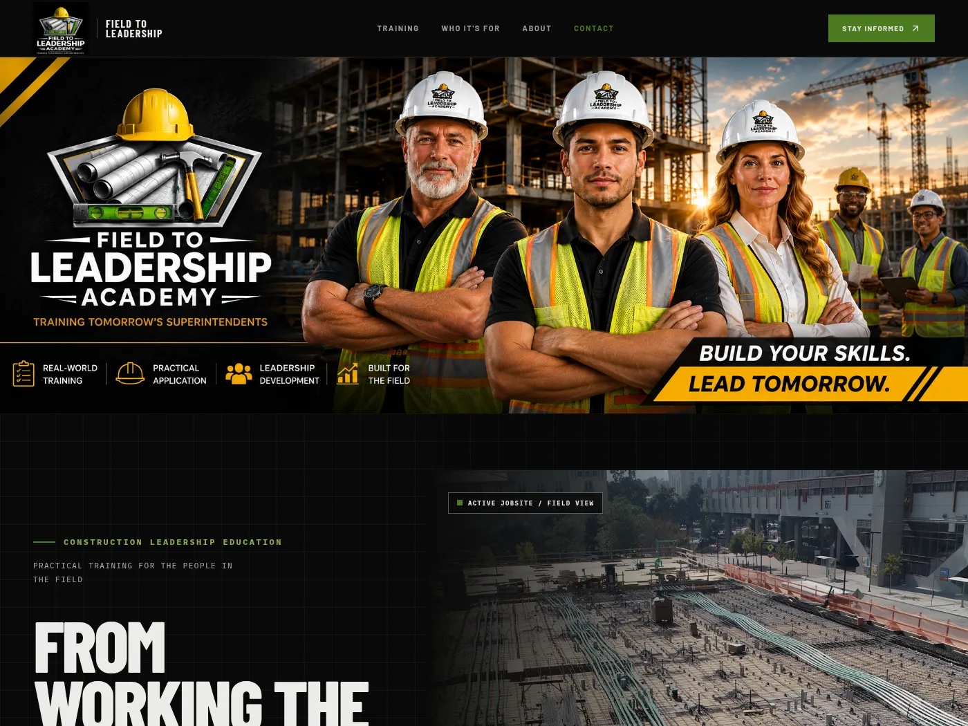 Field to Leadership Site