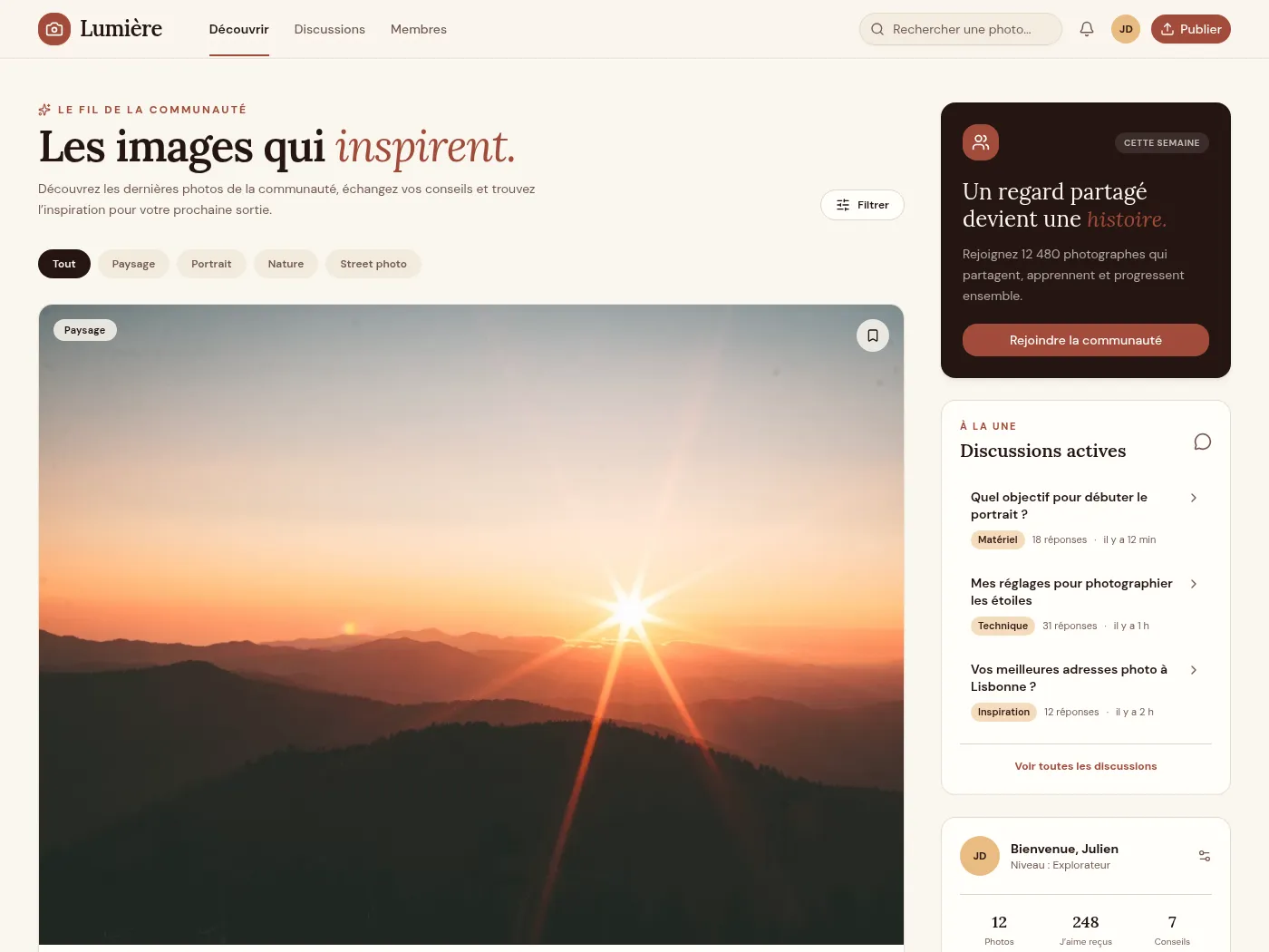 PhotoShare Community Hub