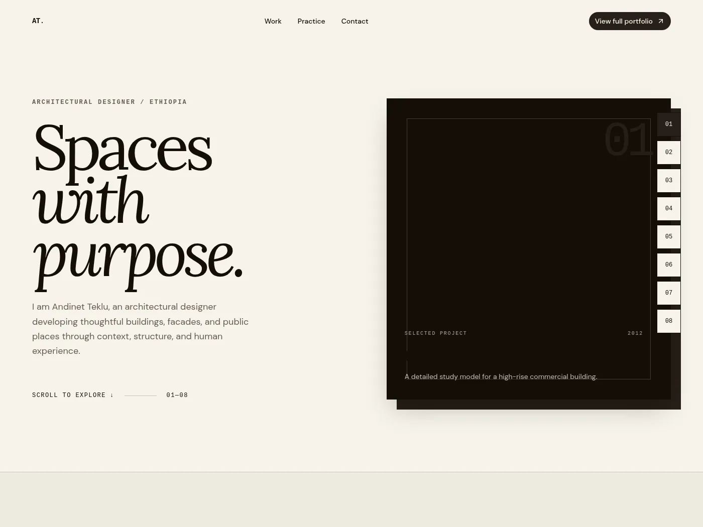 Showcase Portfolio