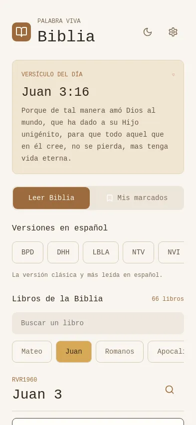 Biblia App Total Español