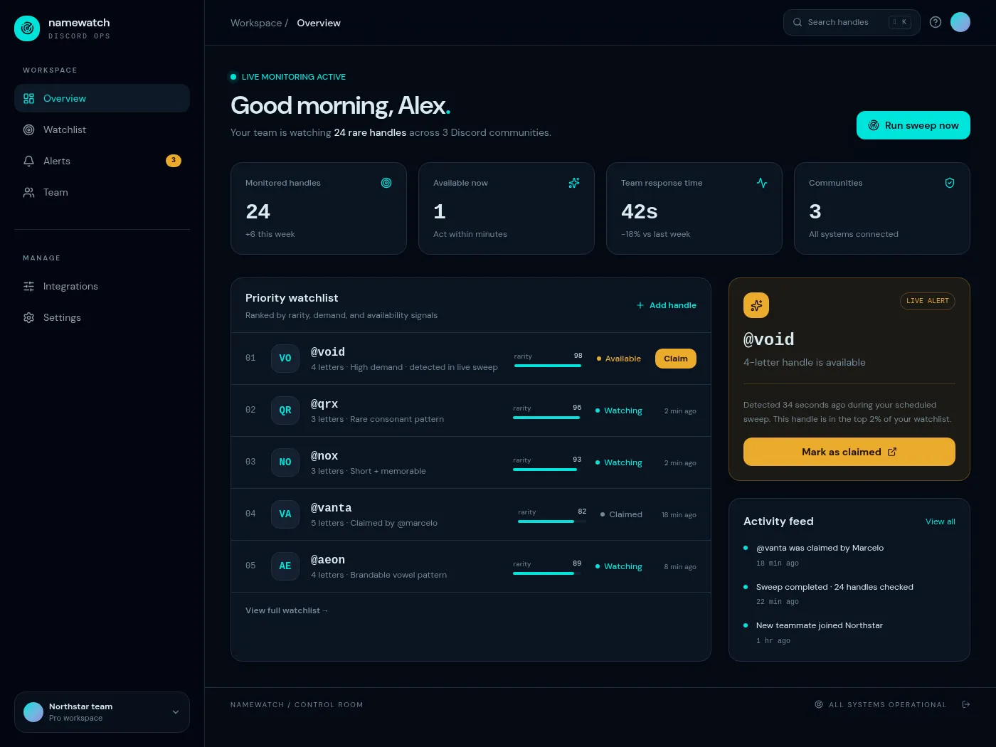 Discord Name Sniper