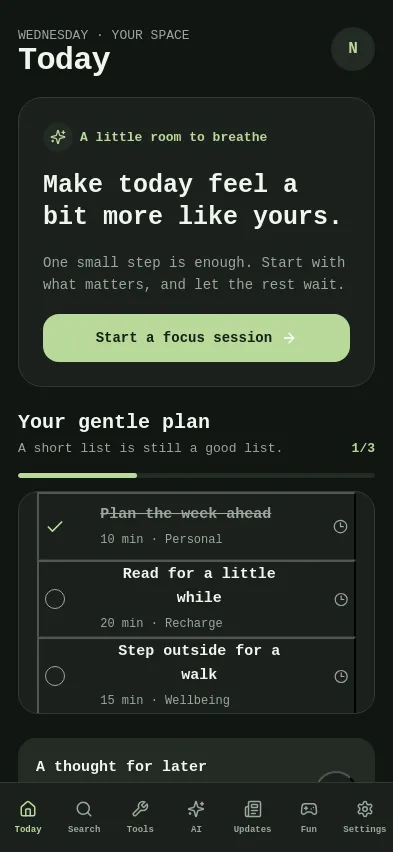 NEXO App Shell