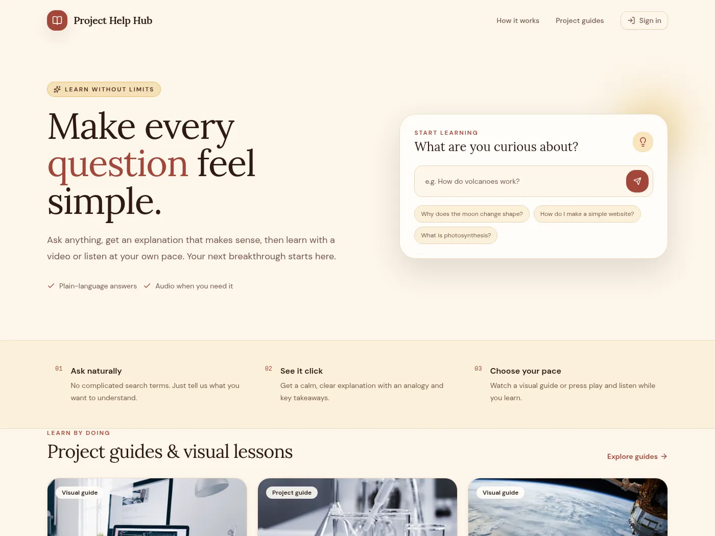 Project Help Hub