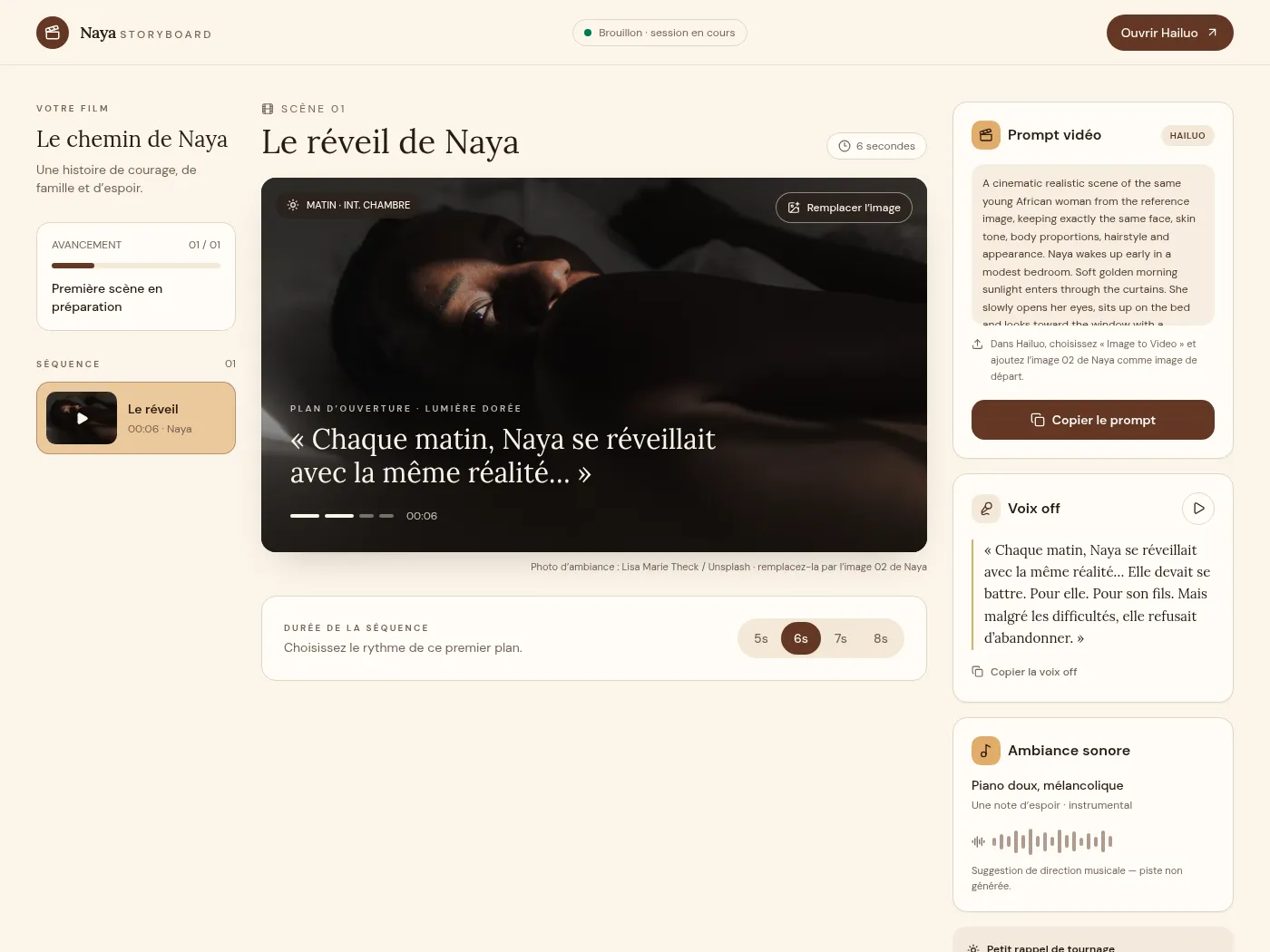 Naya Storyboard Creator
