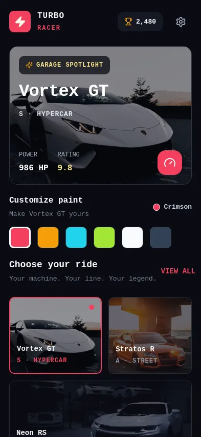Turbo Racer Mobile