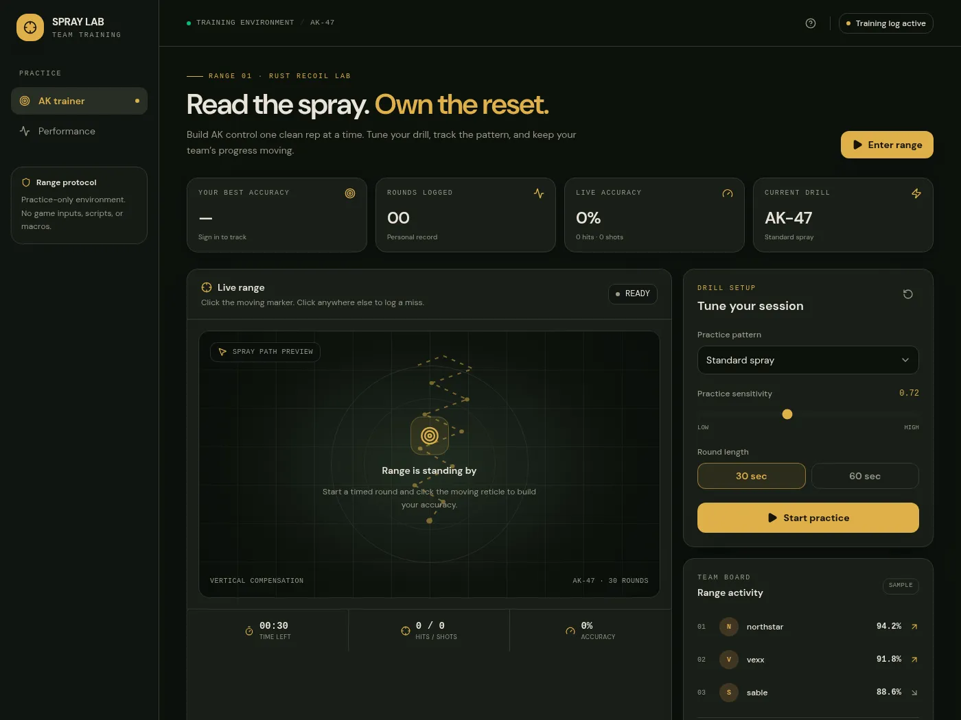 Rust AK Recoil Pro