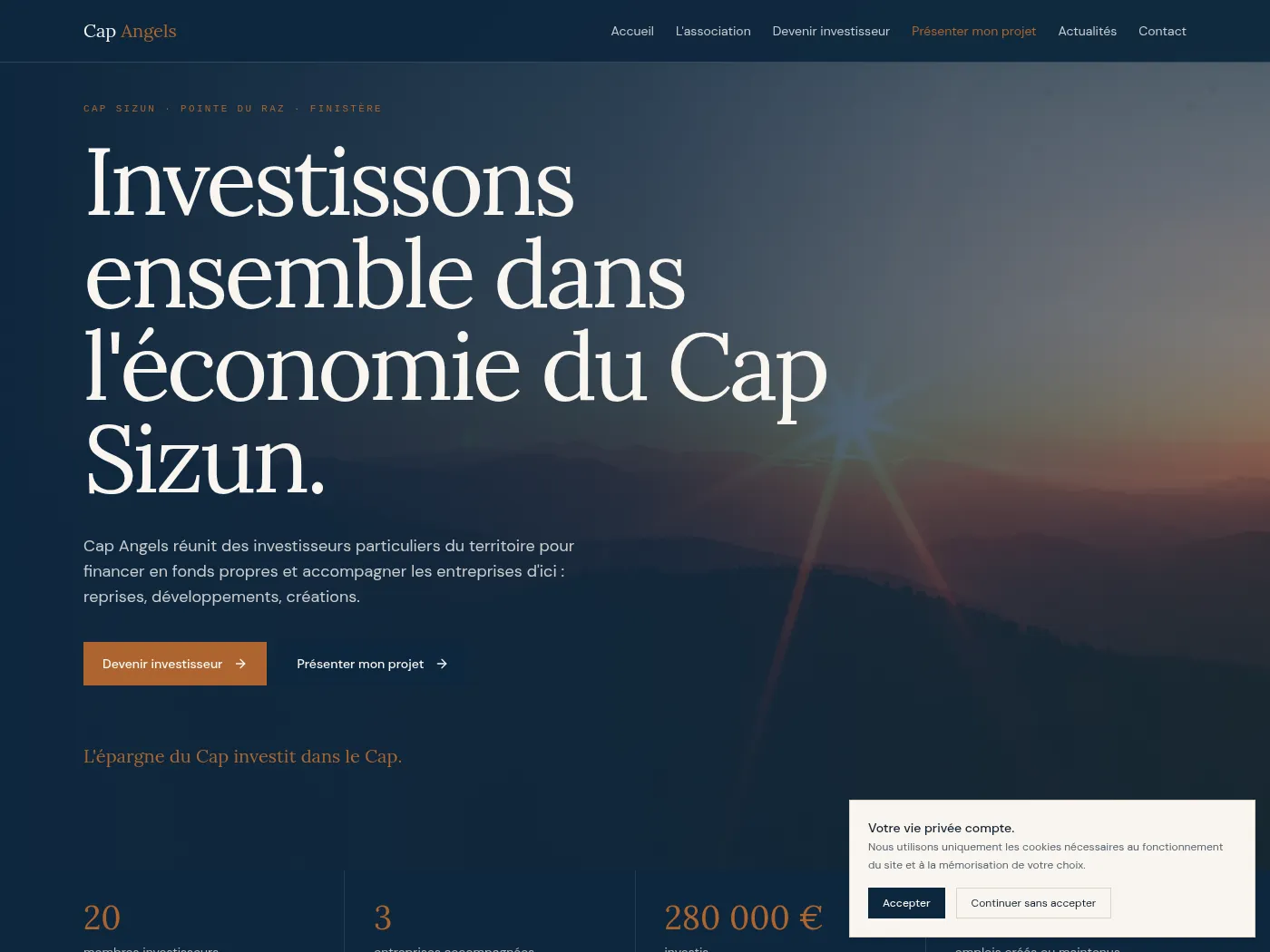 Cap Angels Vitrine