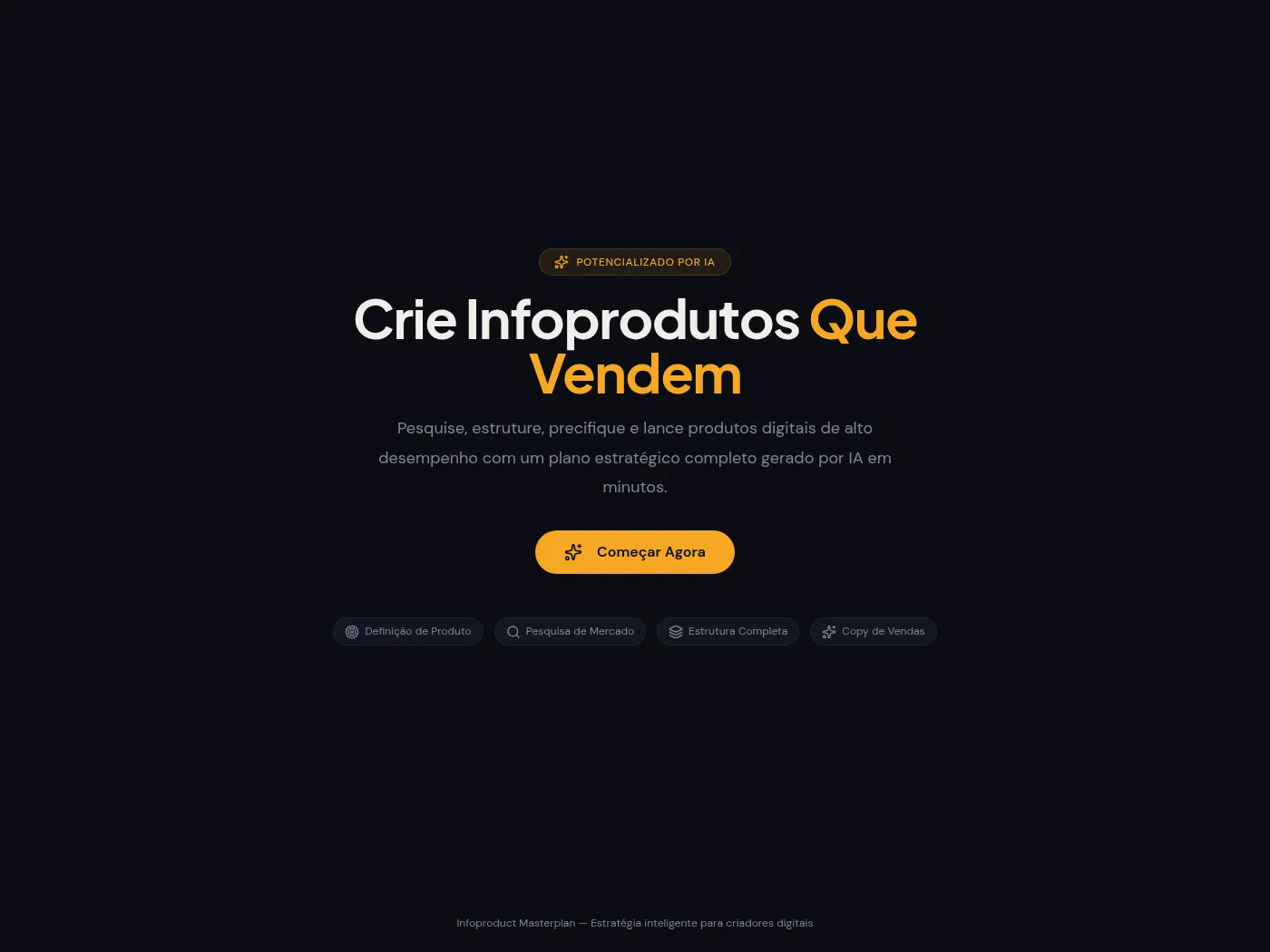 Infoproduct Masterplan