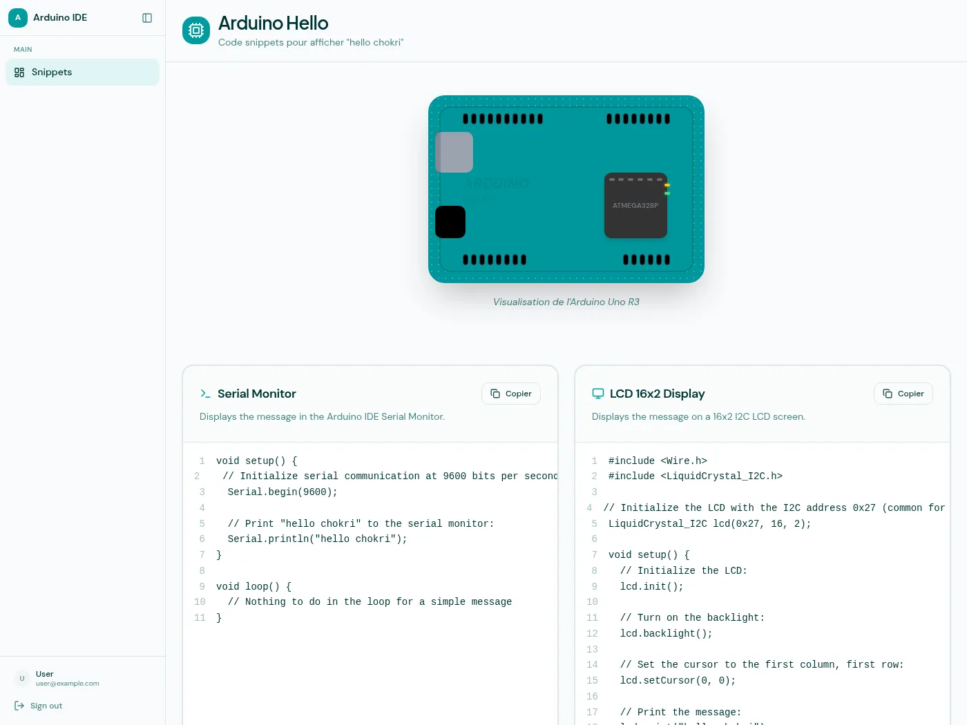 Arduino Hello Display