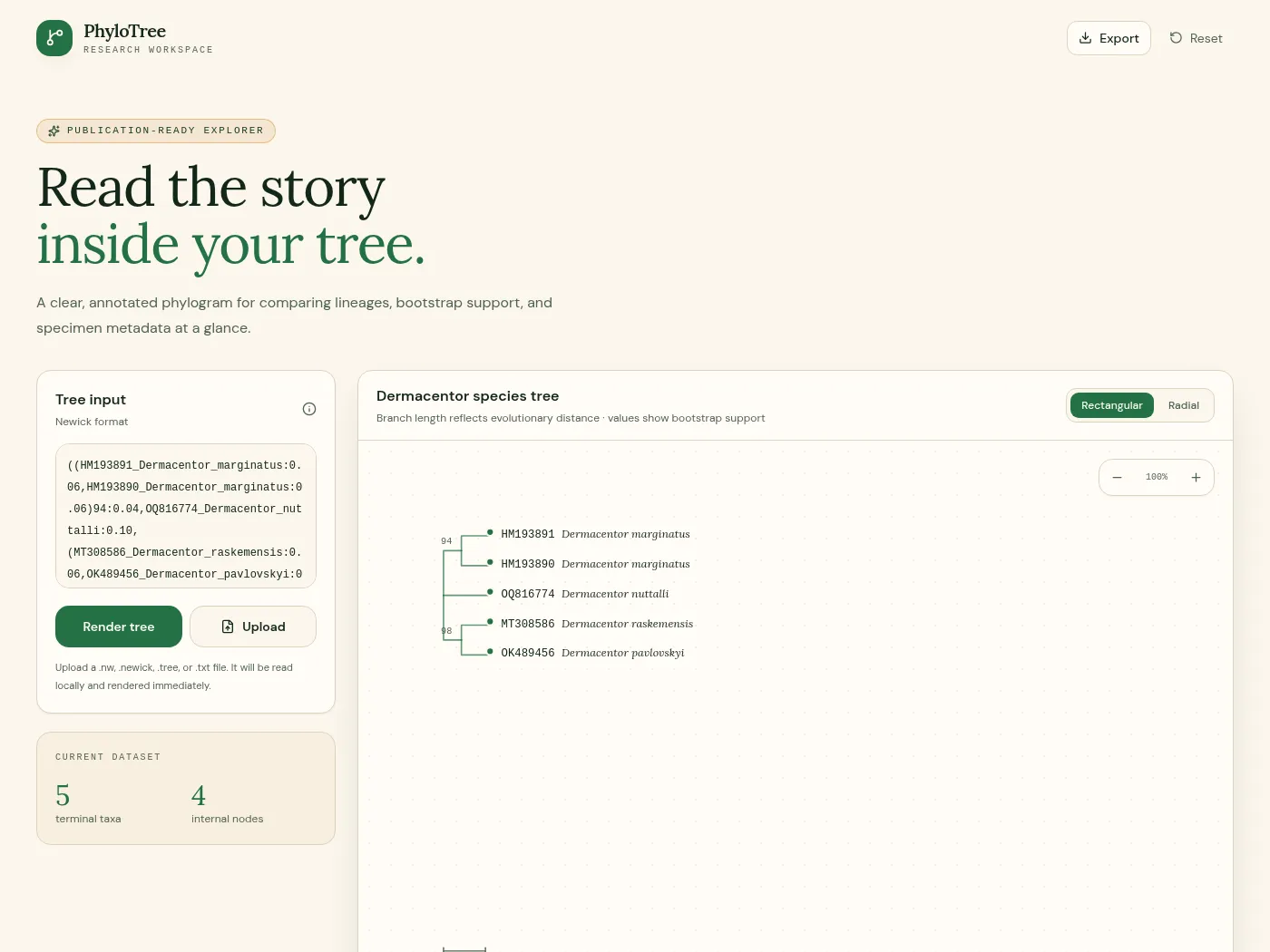 PhyloTree Builder