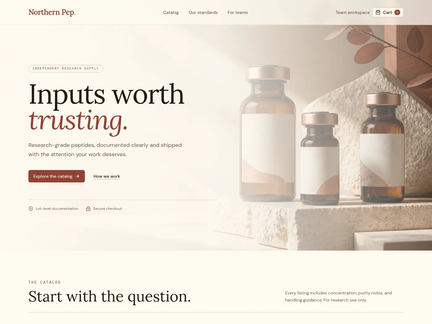 PeptidePay Storefront