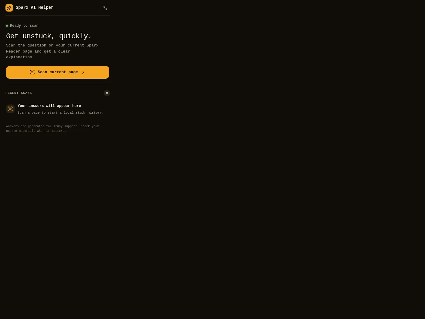 Sparx AI Helper
