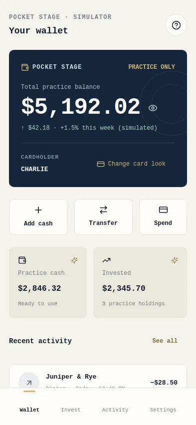 Wallet Roleplay Simulator