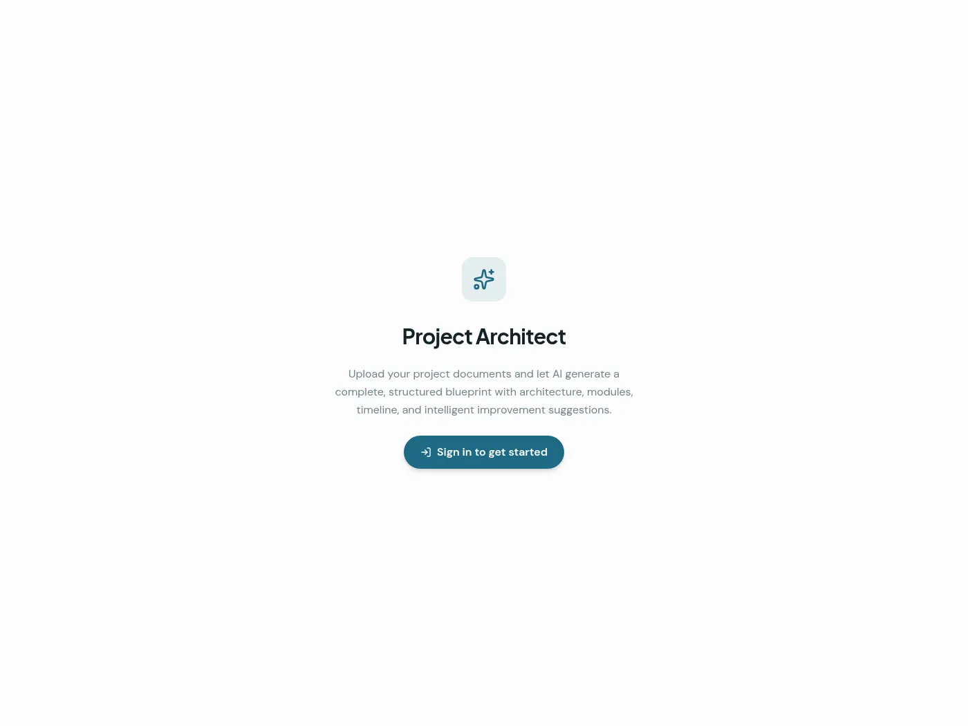 Data-Driven Project Builder
