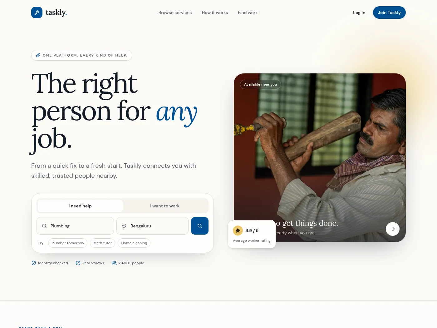 Taskly Marketplace