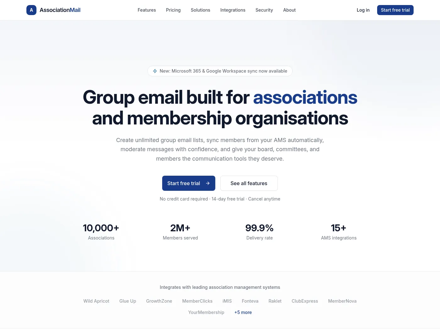 AssociationMail SaaS Platform