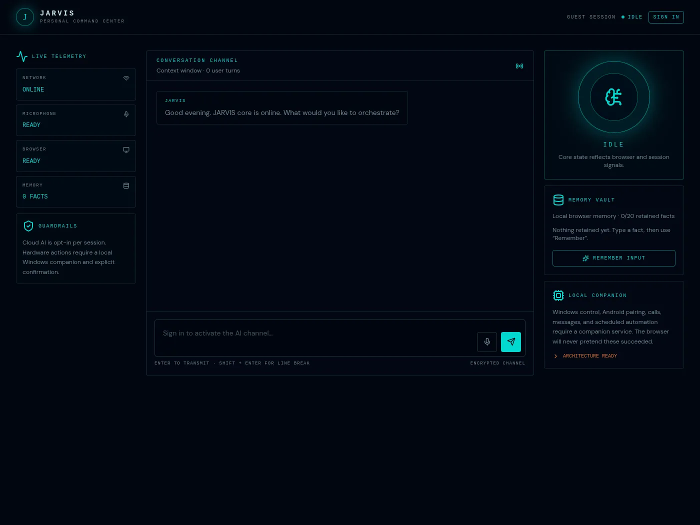 JARVIS Personal AI Assistant