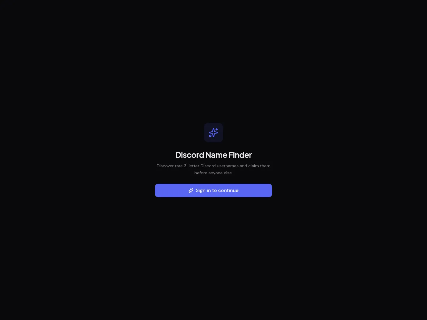 Discord Name Finder
