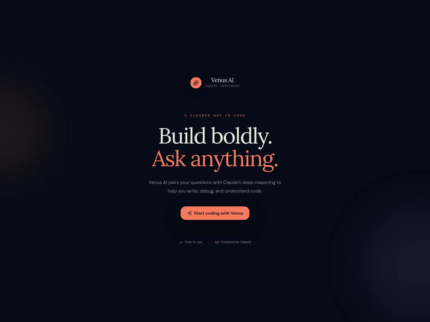 Venus AI Code Assistant