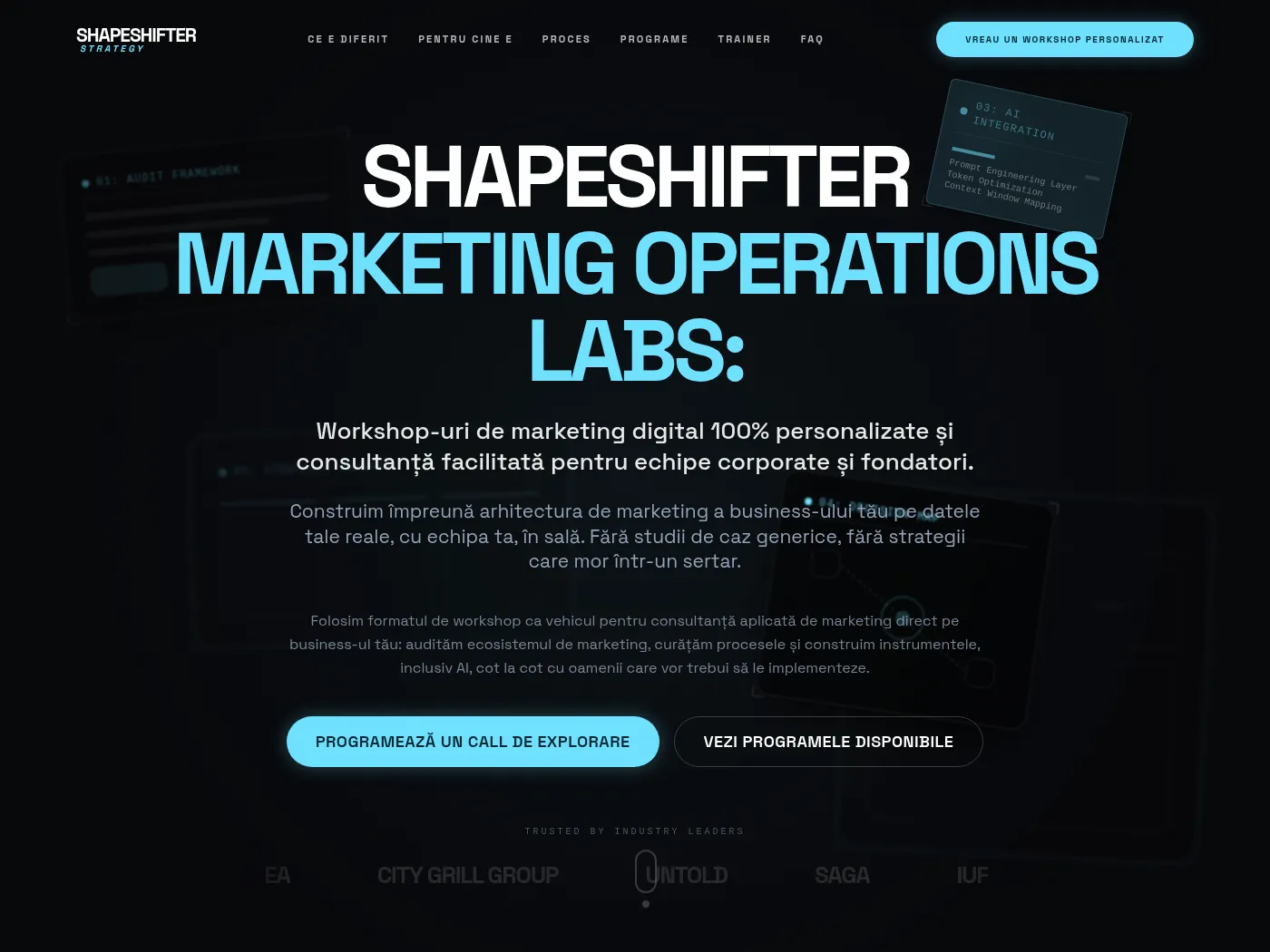 The SHIFT Method Site