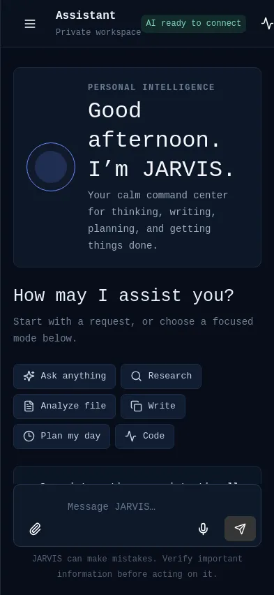 JARVIS AI Assistant