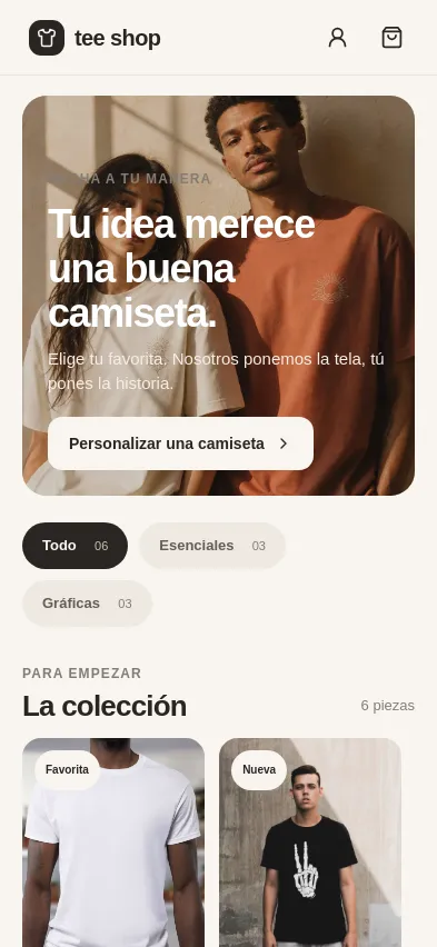 TeeShop Mobile