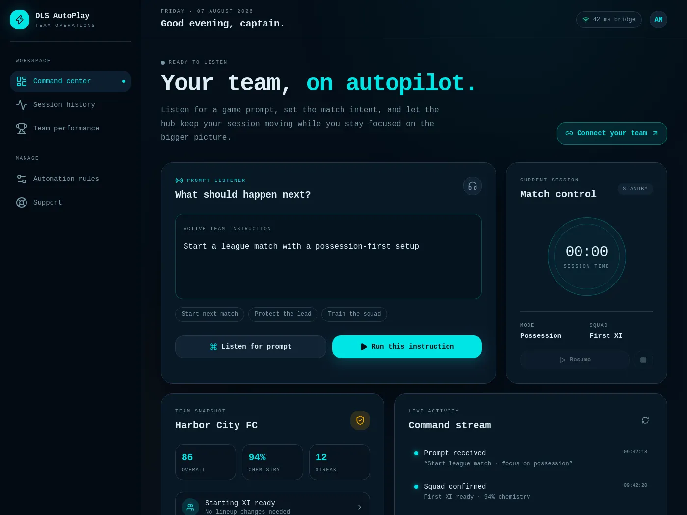 DLS AutoPlay Hub
