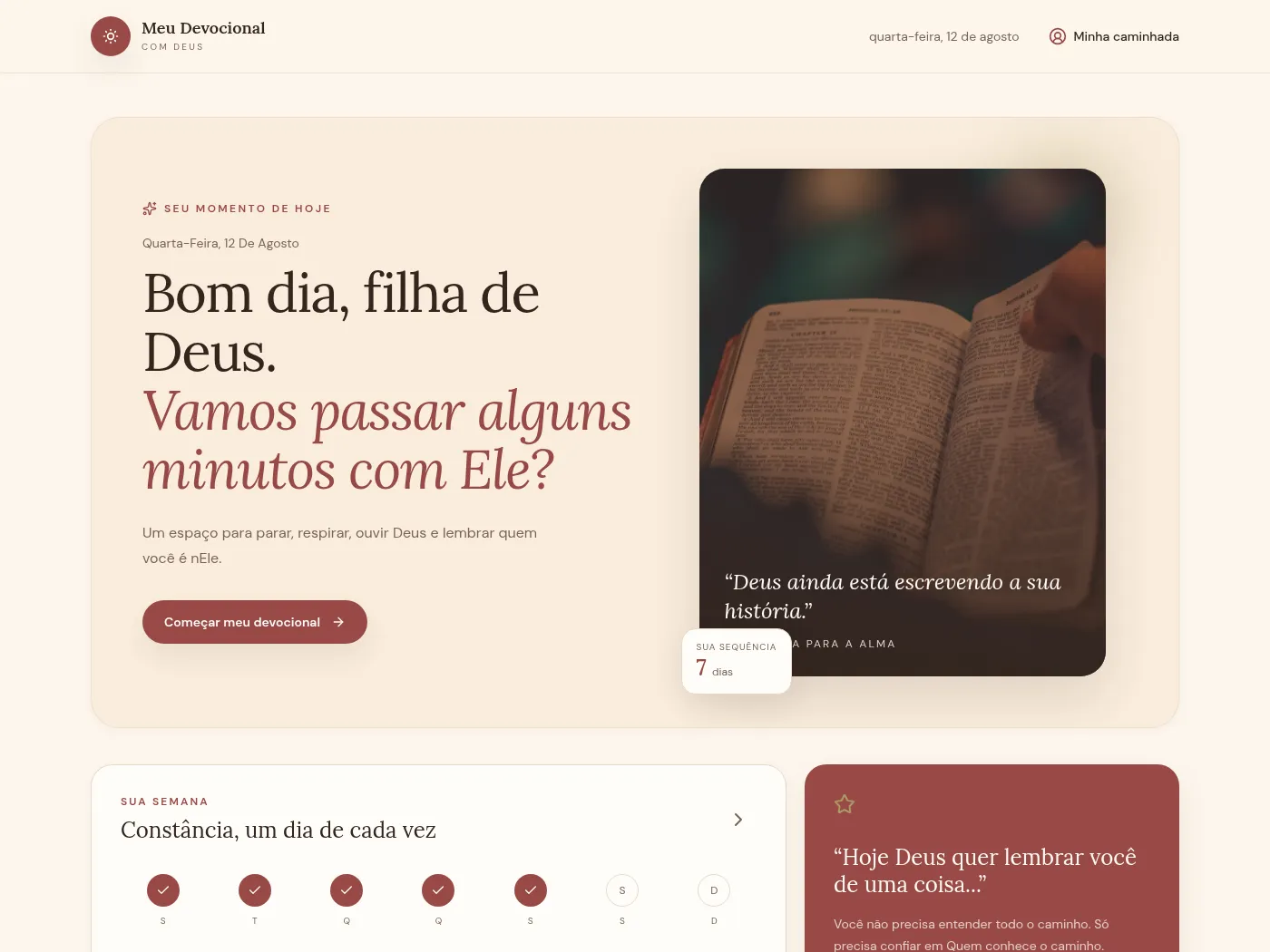 Meu Devocional com Deus
