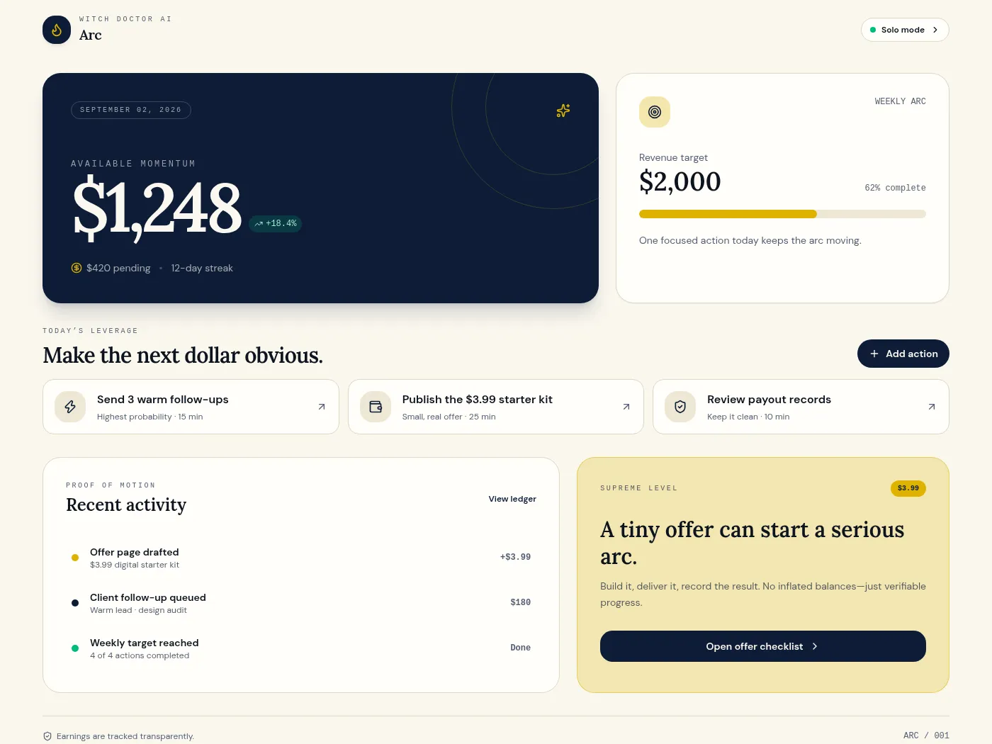 Witch Doctor AI Agent4greedsheavy