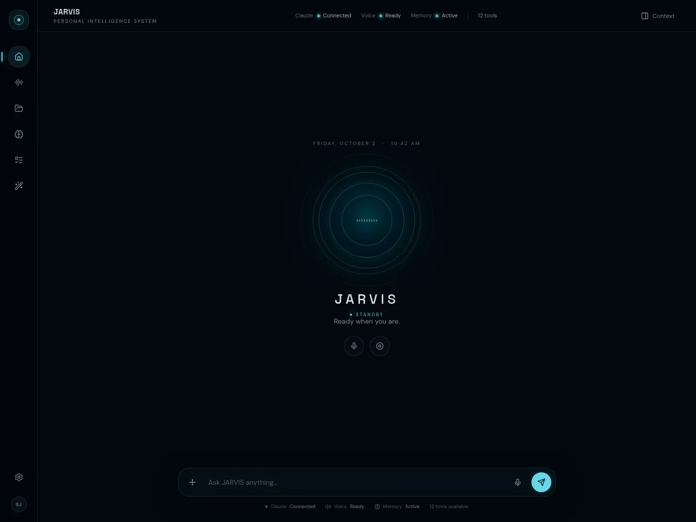 JARVIS OS Dashboard