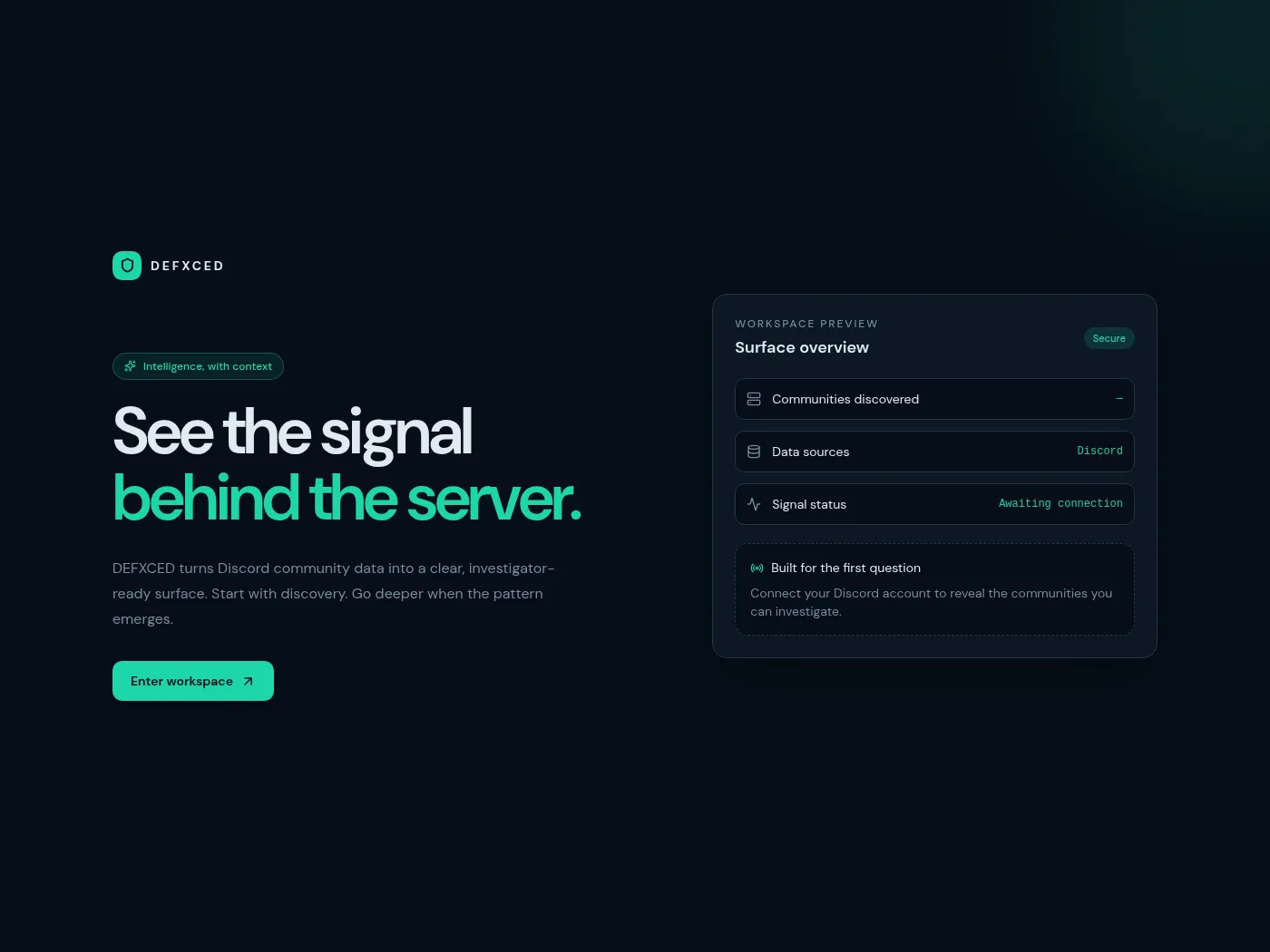 Discord OSINT Dashboard