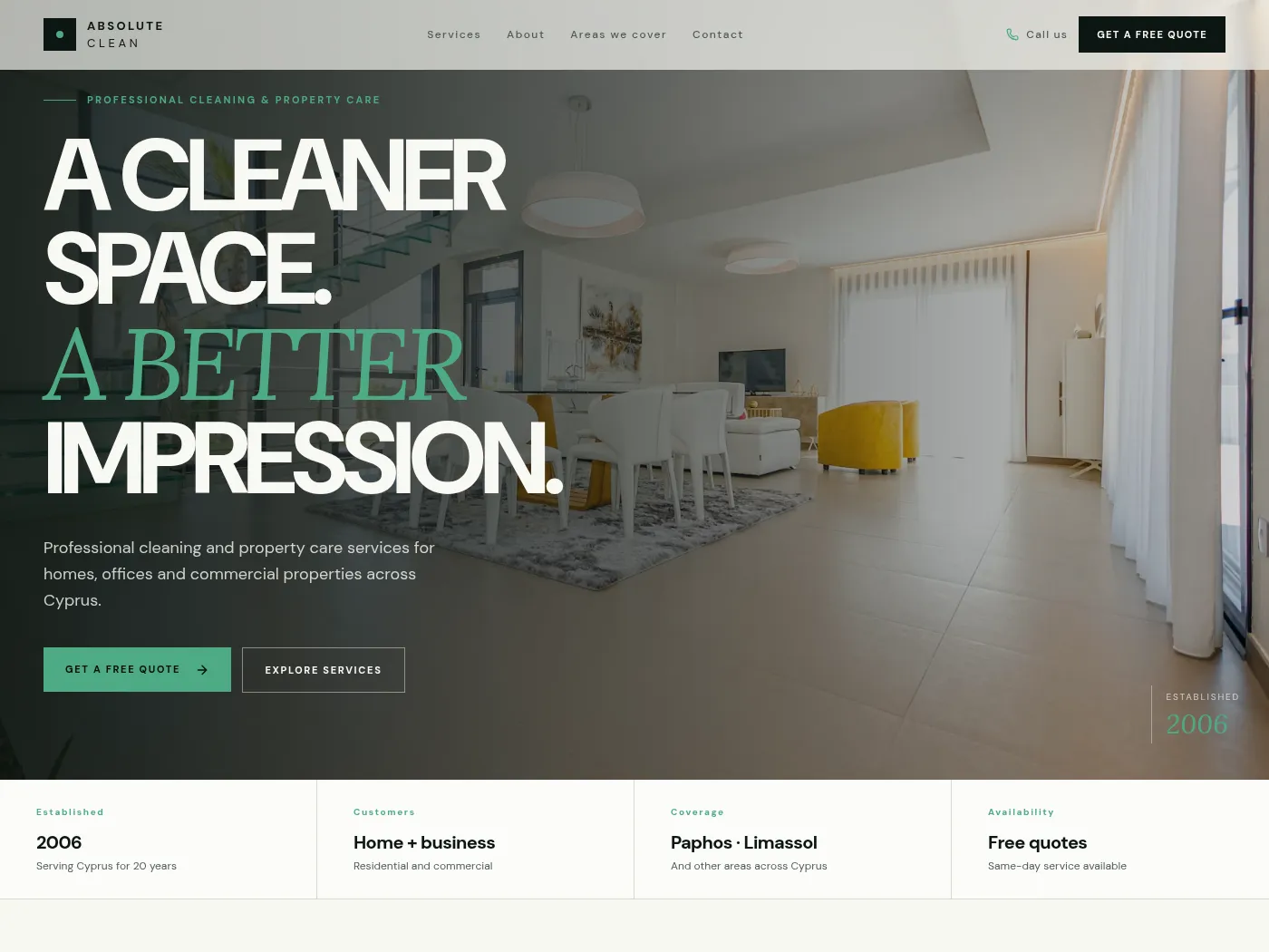 Absolute Clean Redesign