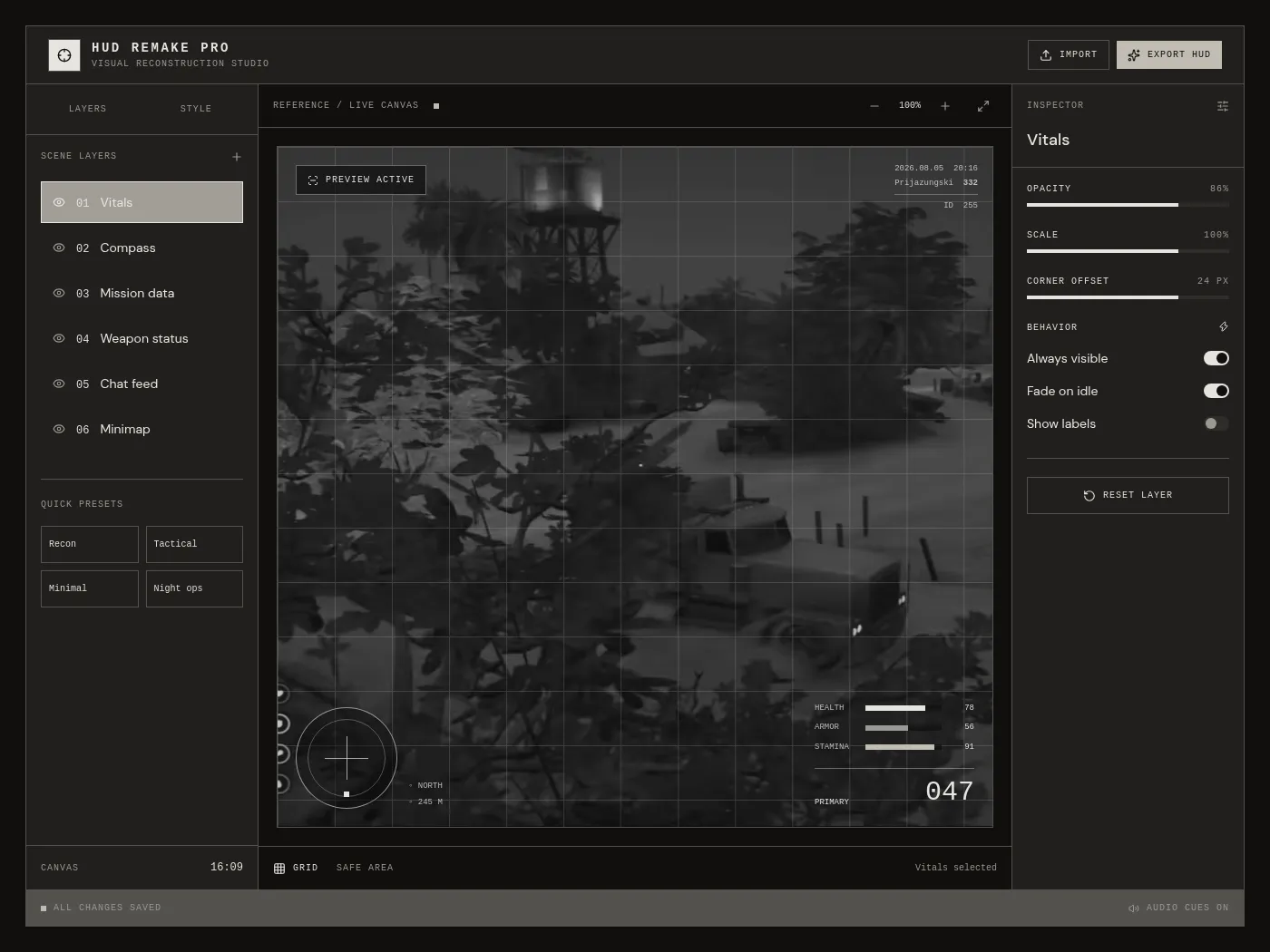 HUD Remake Pro