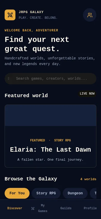 JRPG Galaxy Mobile