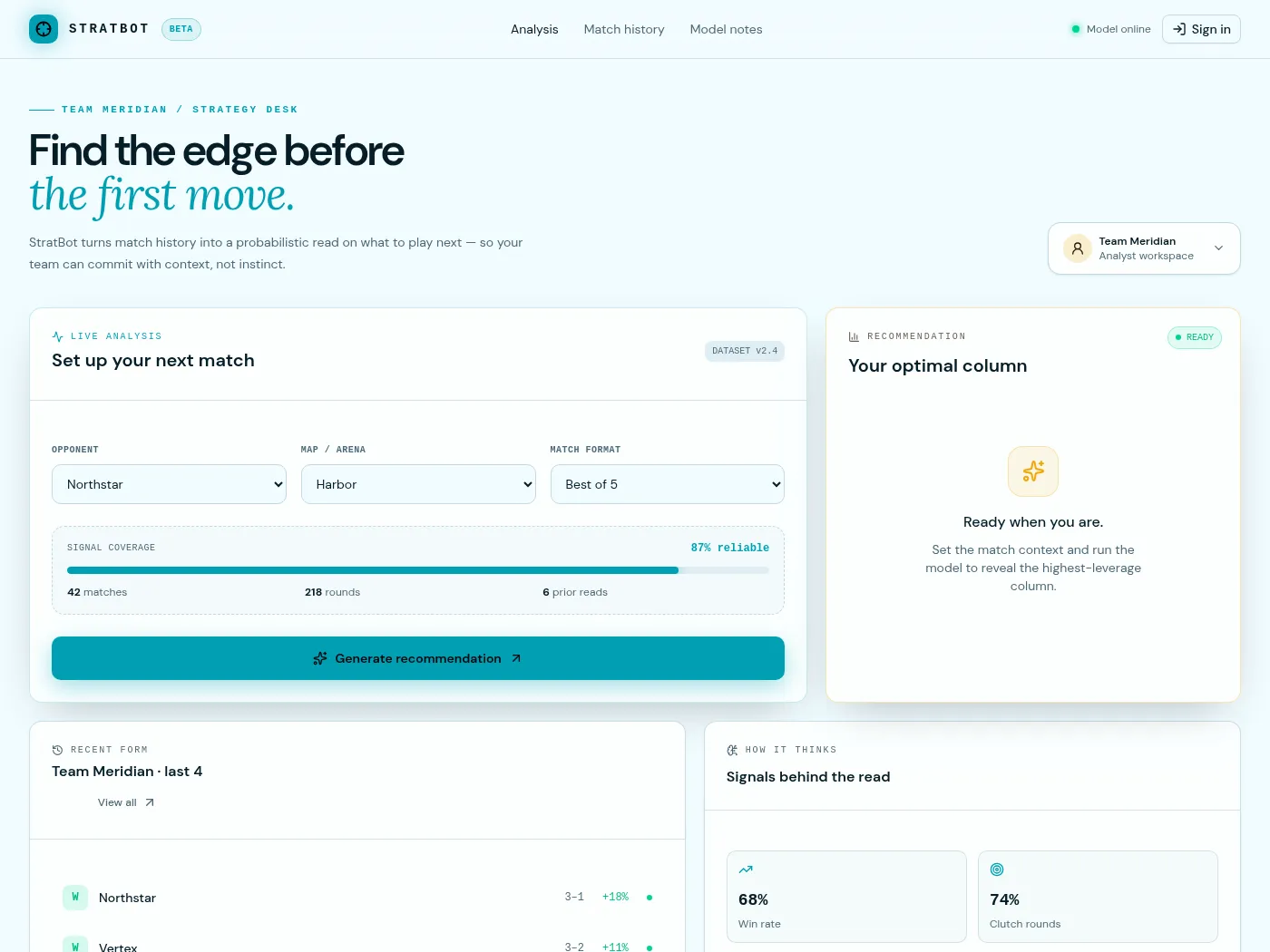 StratBot AI Assistant