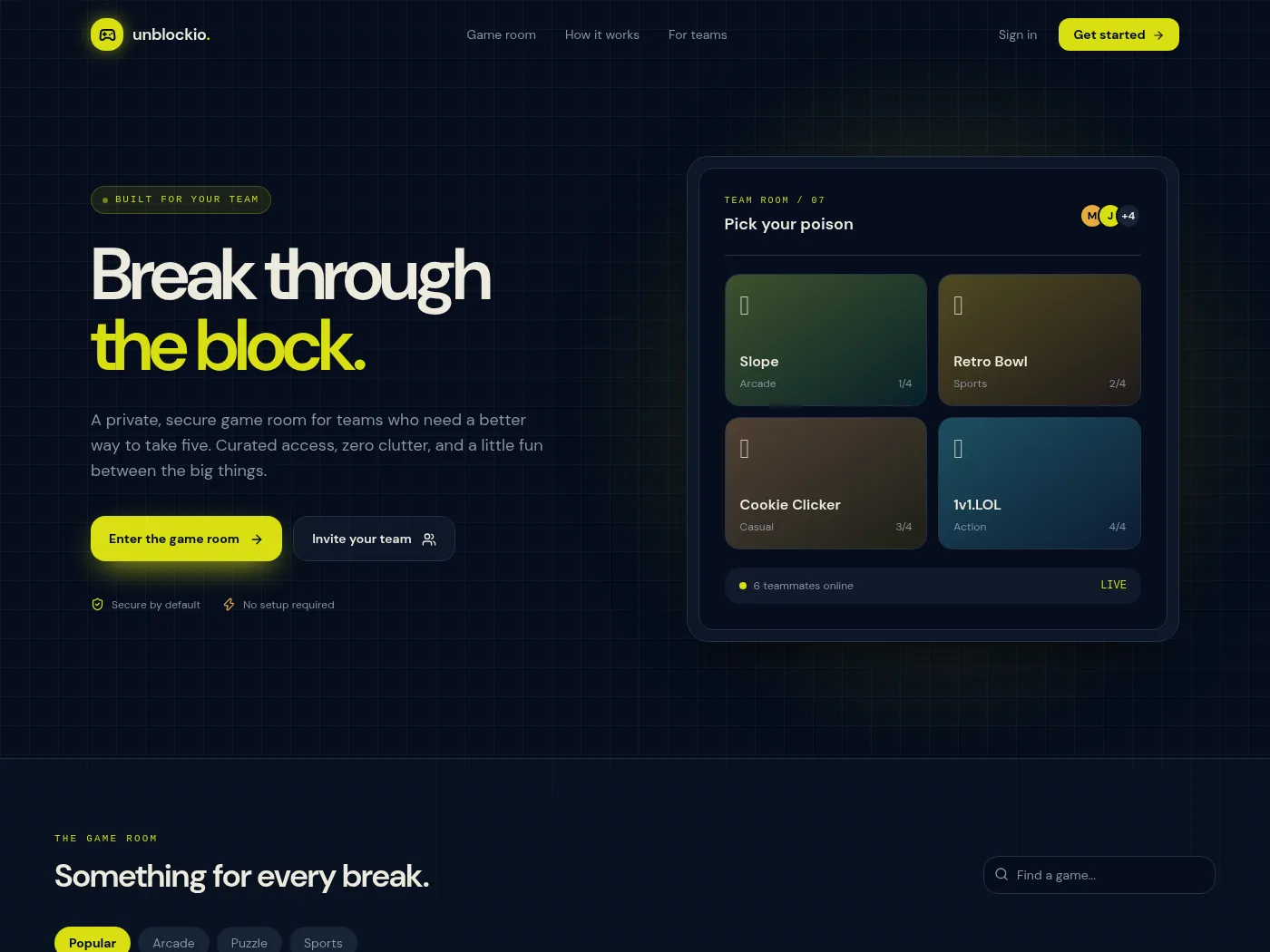 Unblockio Proxy Hub