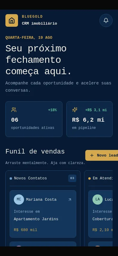 BlueGold CRM Mobile