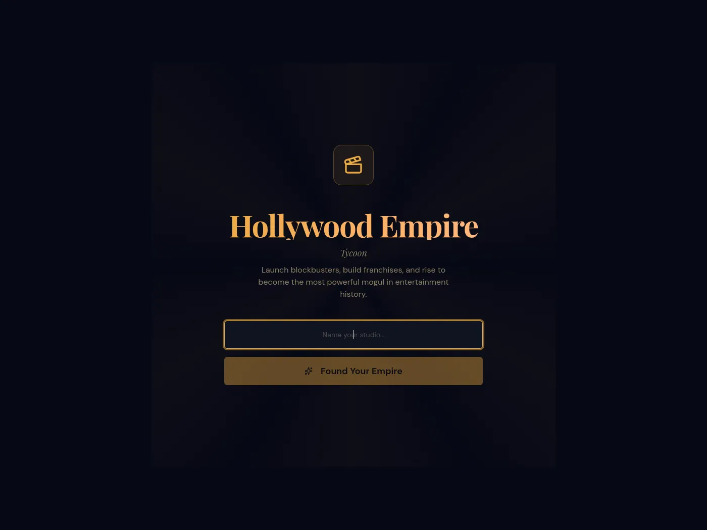 Hollywood Empire Tycoon