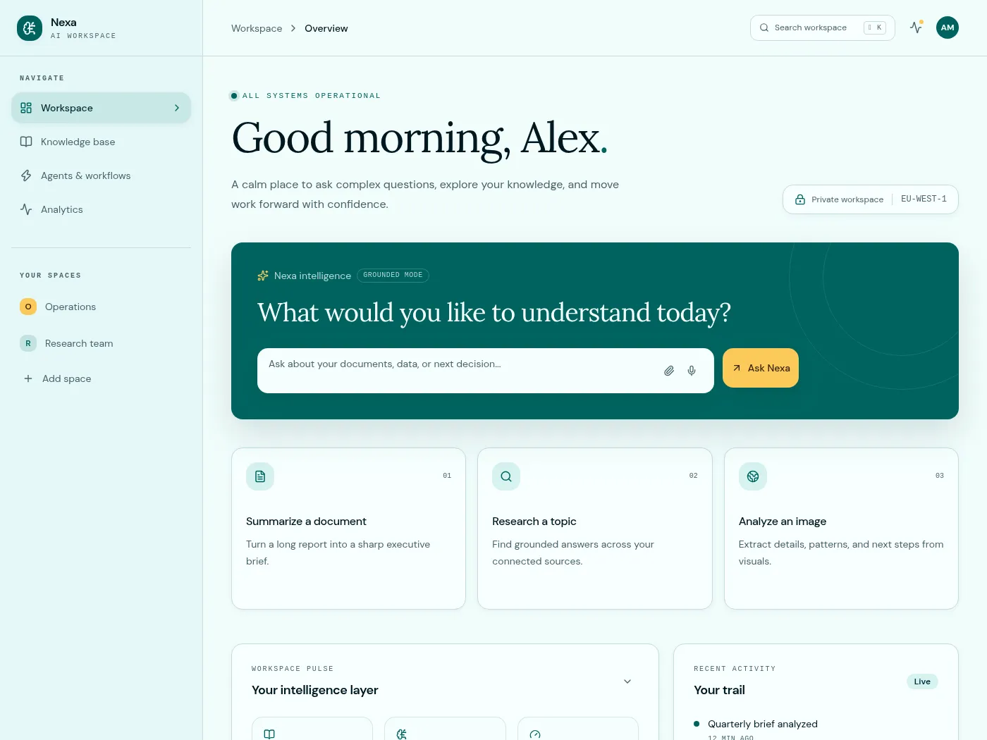 Enterprise AI Assistant Hub