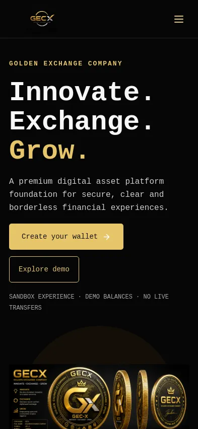 GEC X Fintech Portal