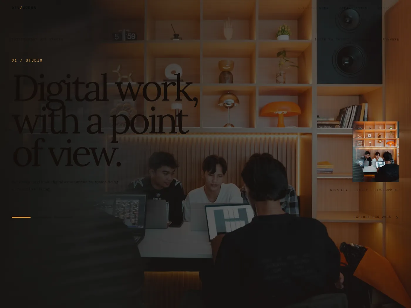 DevWorks Web Studio