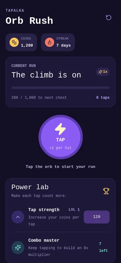 Tapalka Game Crafter