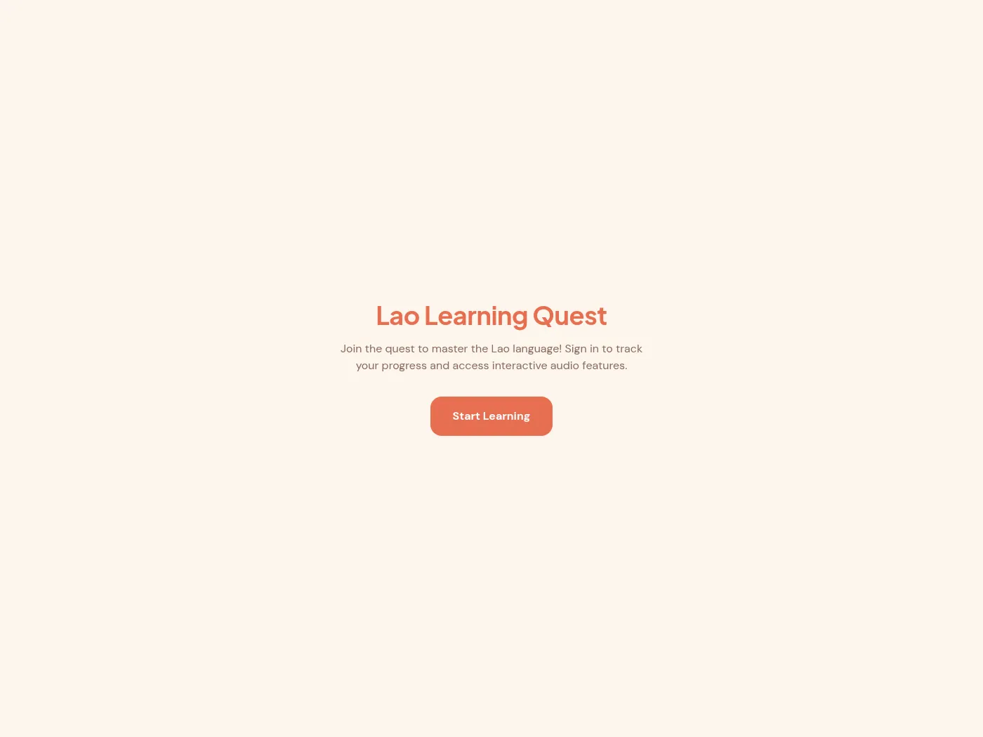 Laos Learning Quest