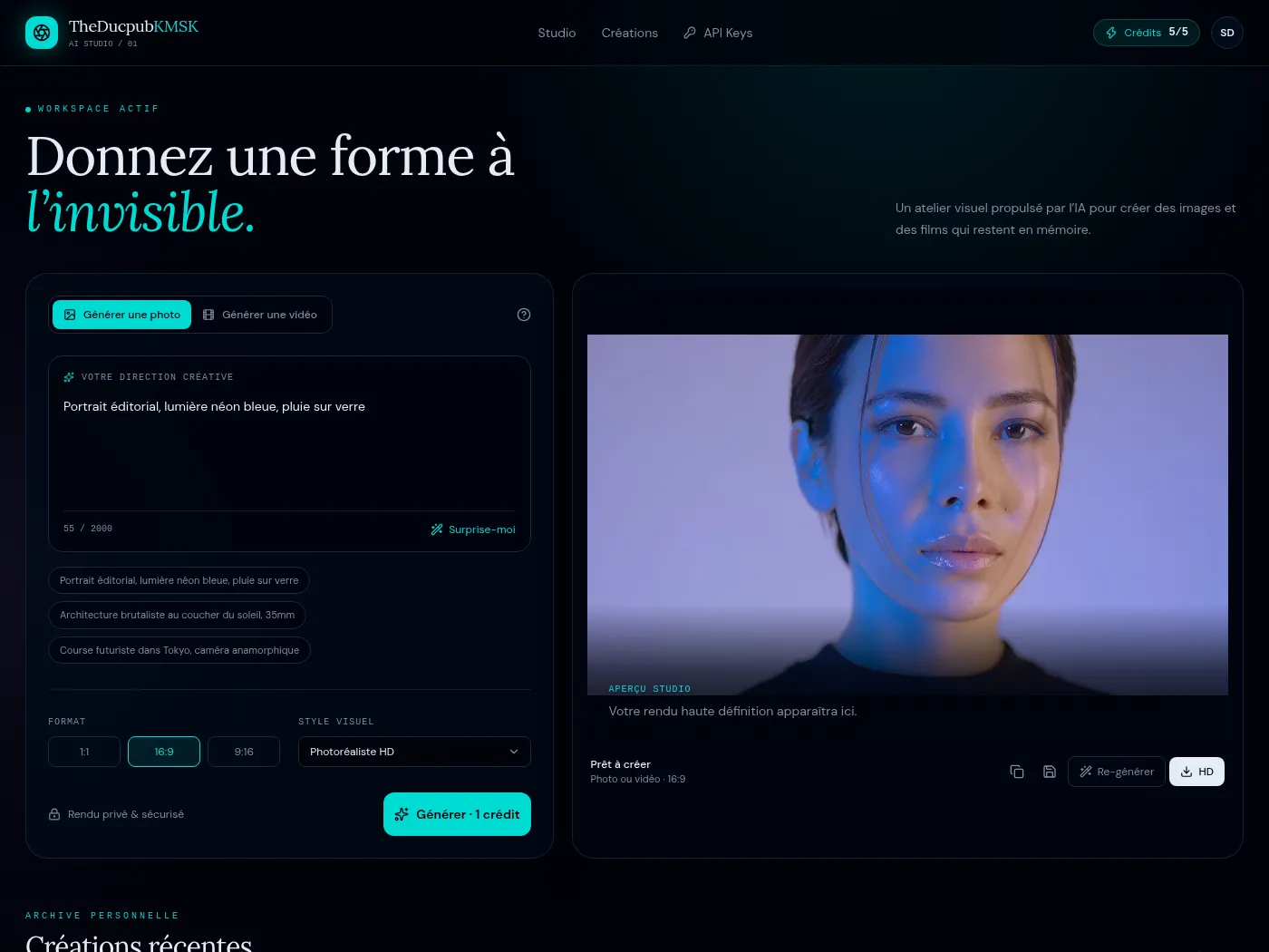 TheDucpubKMSK AI Studio