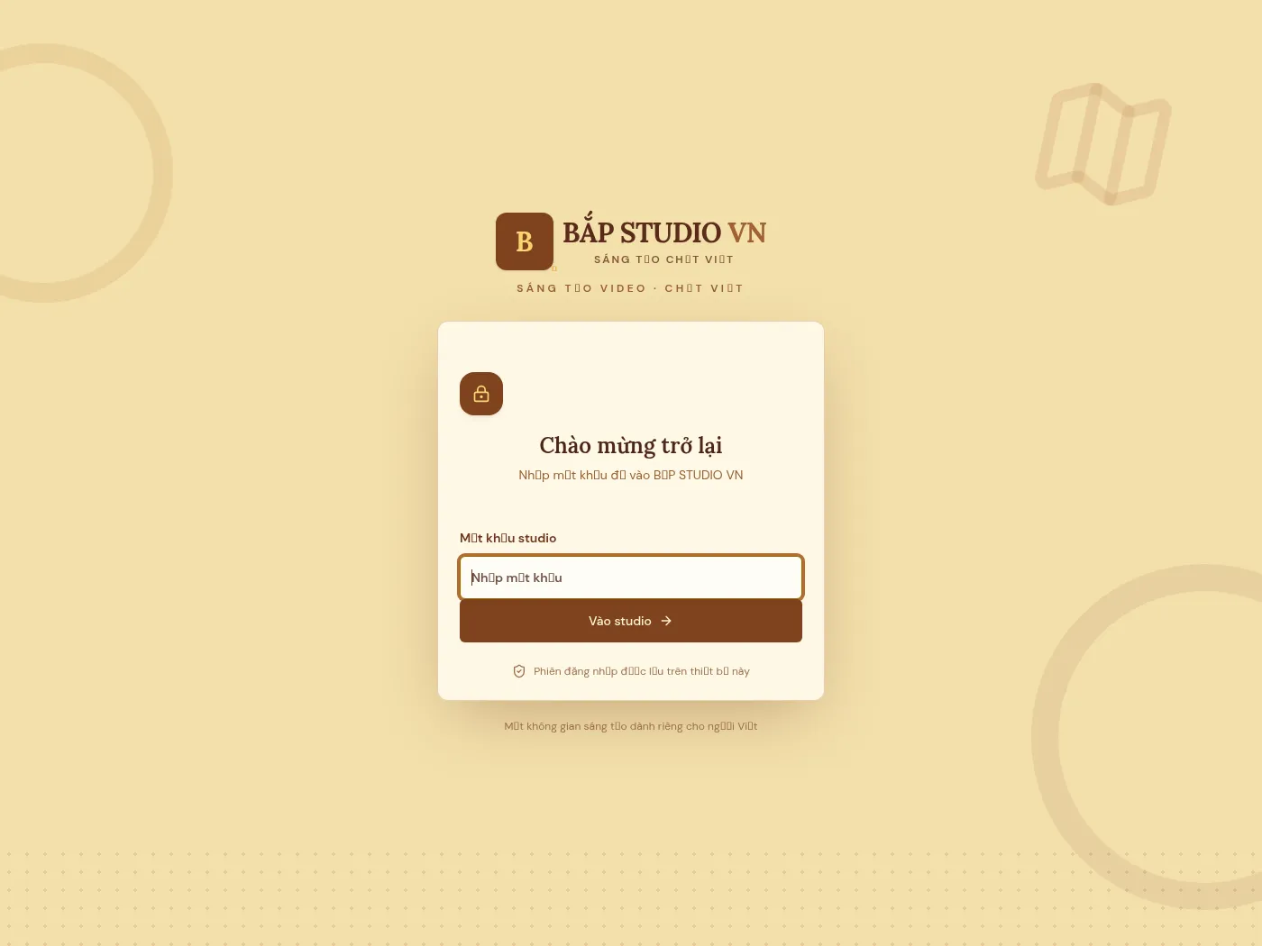 BẮP STUDIO VN Web